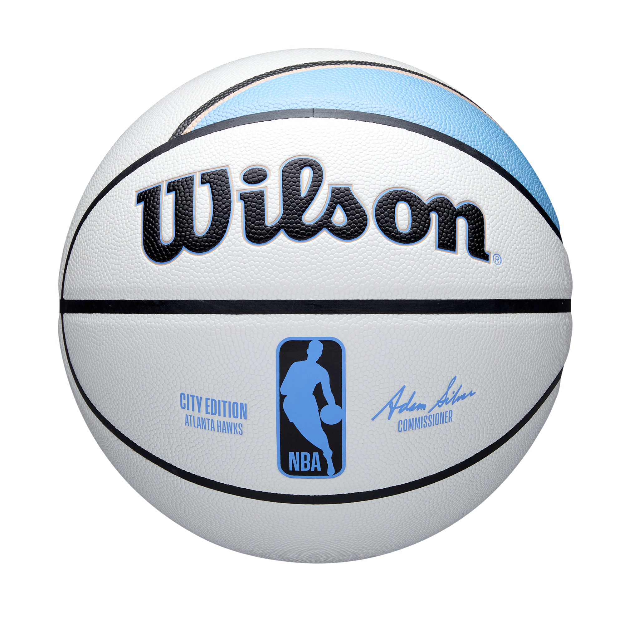 Shop the Wilson 2024 NBA Team City Collector Ball Atlanta Hawks – WilsonME